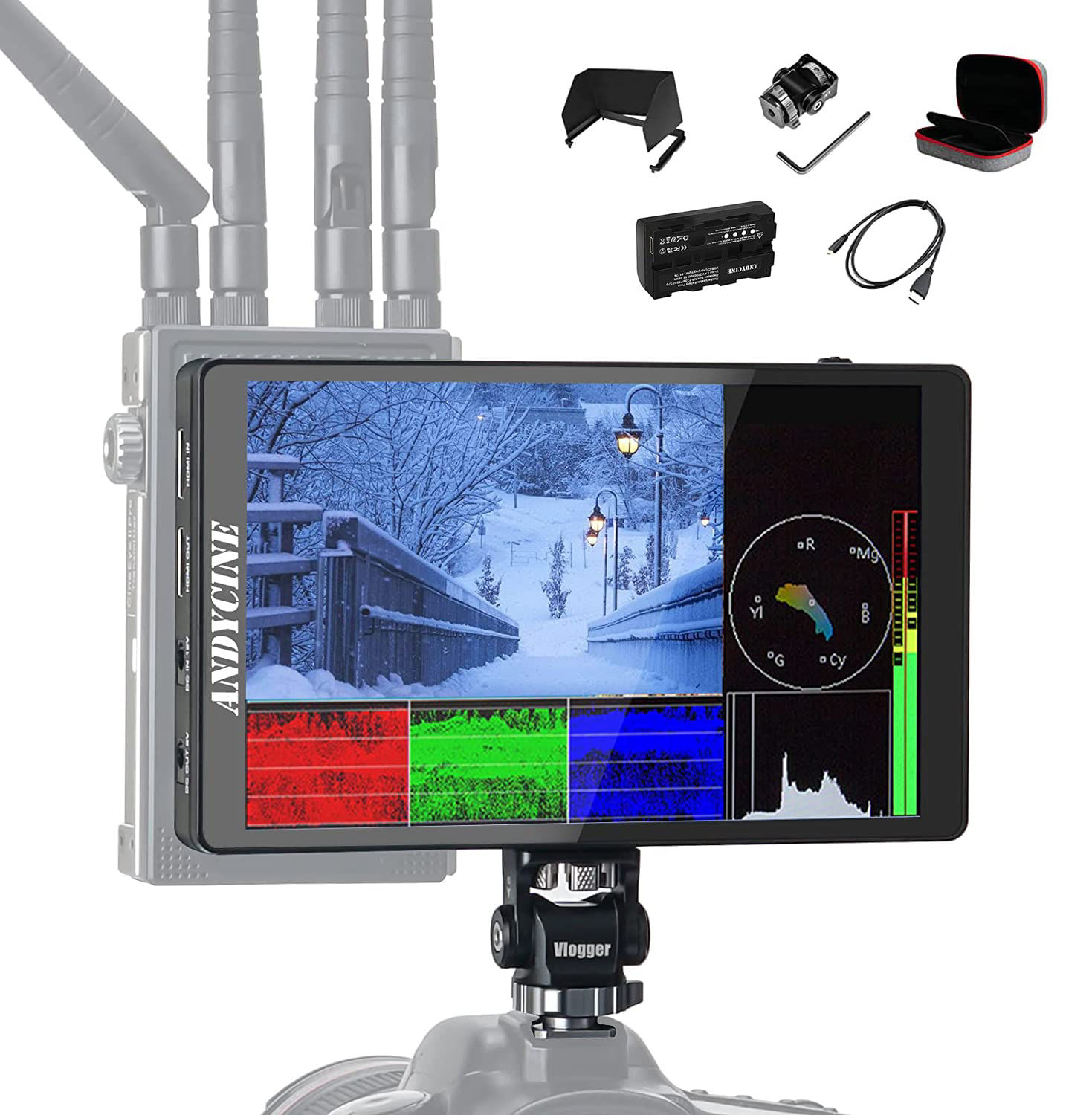 GetUSCart- ANDYCINE C7 LITE 7 Inch Touch Screen DSLR Camera Field ...