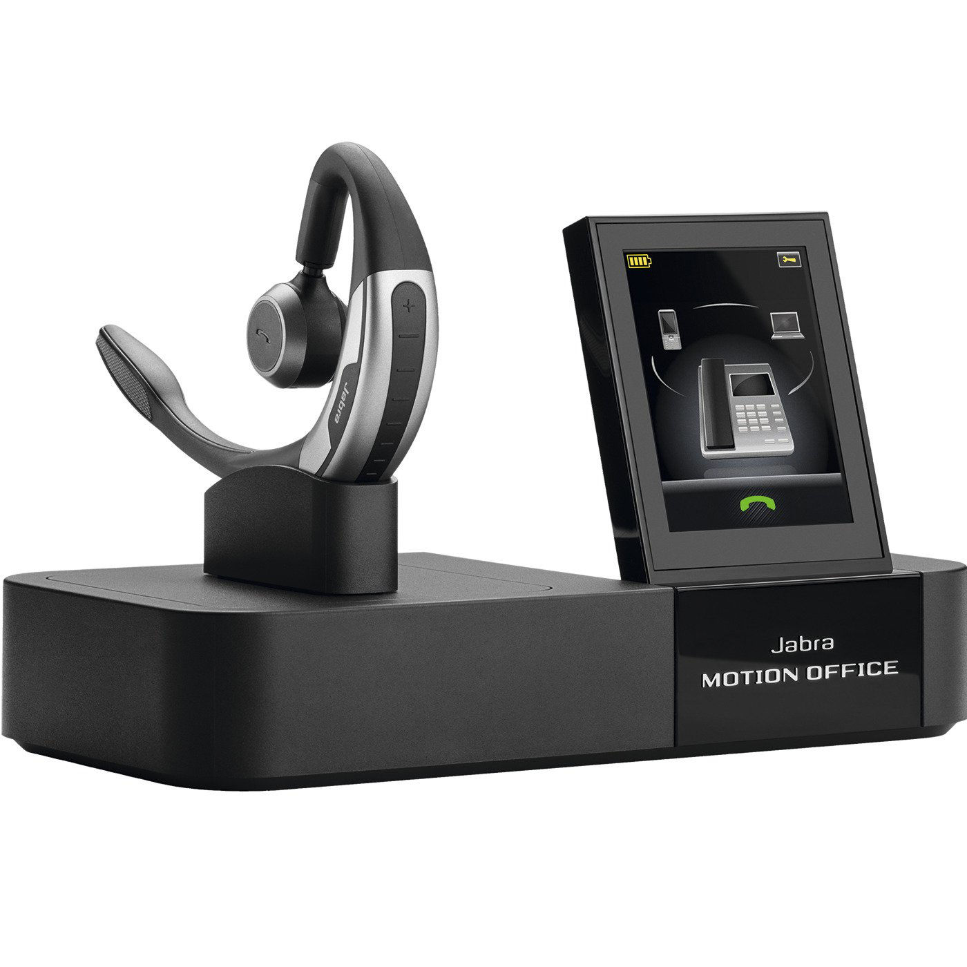 GetUSCart- Jabra Motion Office Bluetooth Headset with Touch Screen Base ...