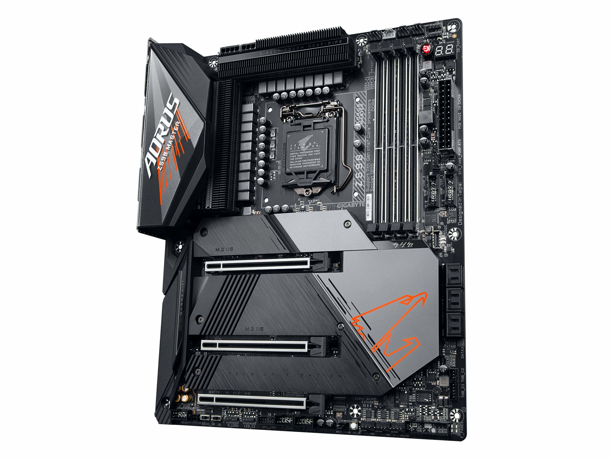 GetUSCart- GIGABYTE Z590 AORUS Master (LGA 1200/Intel Z590/ATX/Triple M.2/PCIe 4.0/USB 3.2 ...