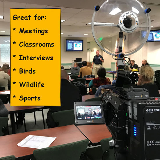 GetUSCart- SOUND SHARK Long-Range Microphone - Equalized XLR Kit