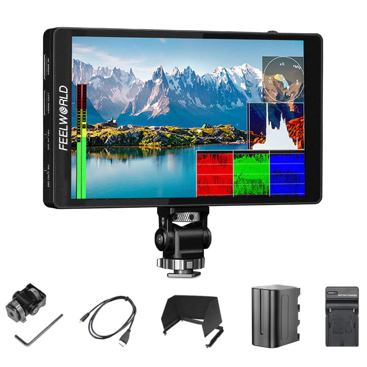 GetUSCart- Feelworld F7 Pro 7 Inch Touch Screen DSLR Camera Field ...