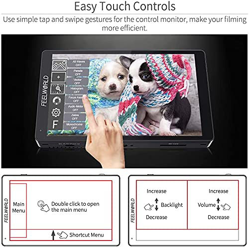 GetUSCart- Feelworld F7 Pro 7 Inch Touch Screen DSLR Camera Field ...