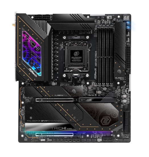GetUSCart- ASRock AMD X870E Taichi Ryzen Socket AM5 X870 Dual Channel ...