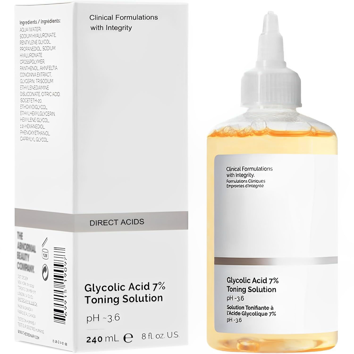 GetUSCart- Ordinary Glycolic Acid Toning Solution, 8 Fl Oz Glycolic ...
