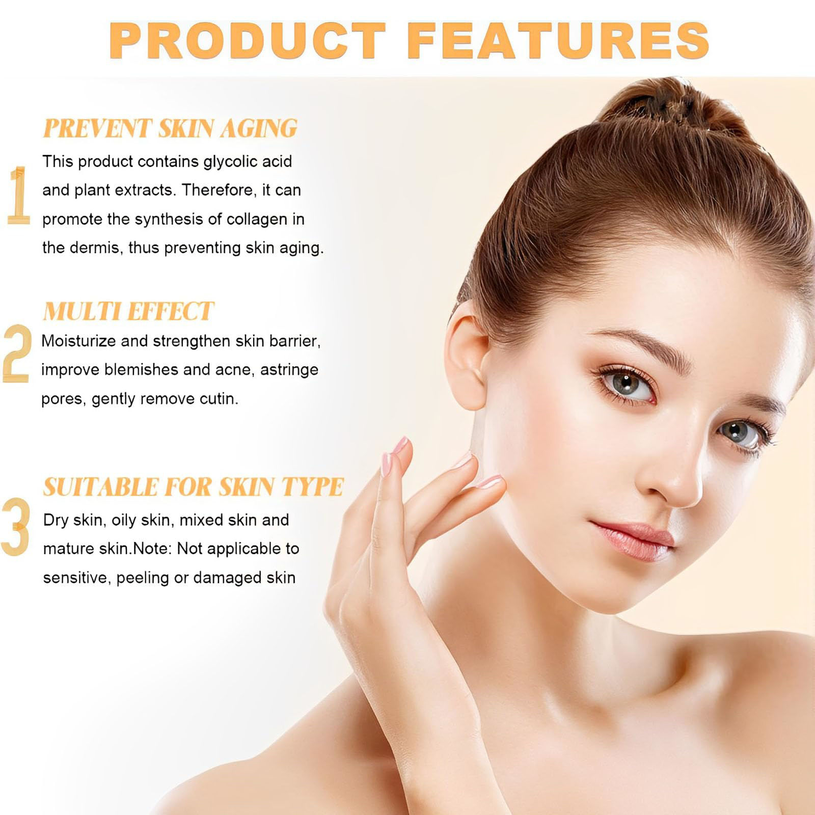 GetUSCart- Ordinary Glycolic Acid Toning Solution, 8 Fl Oz Glycolic ...