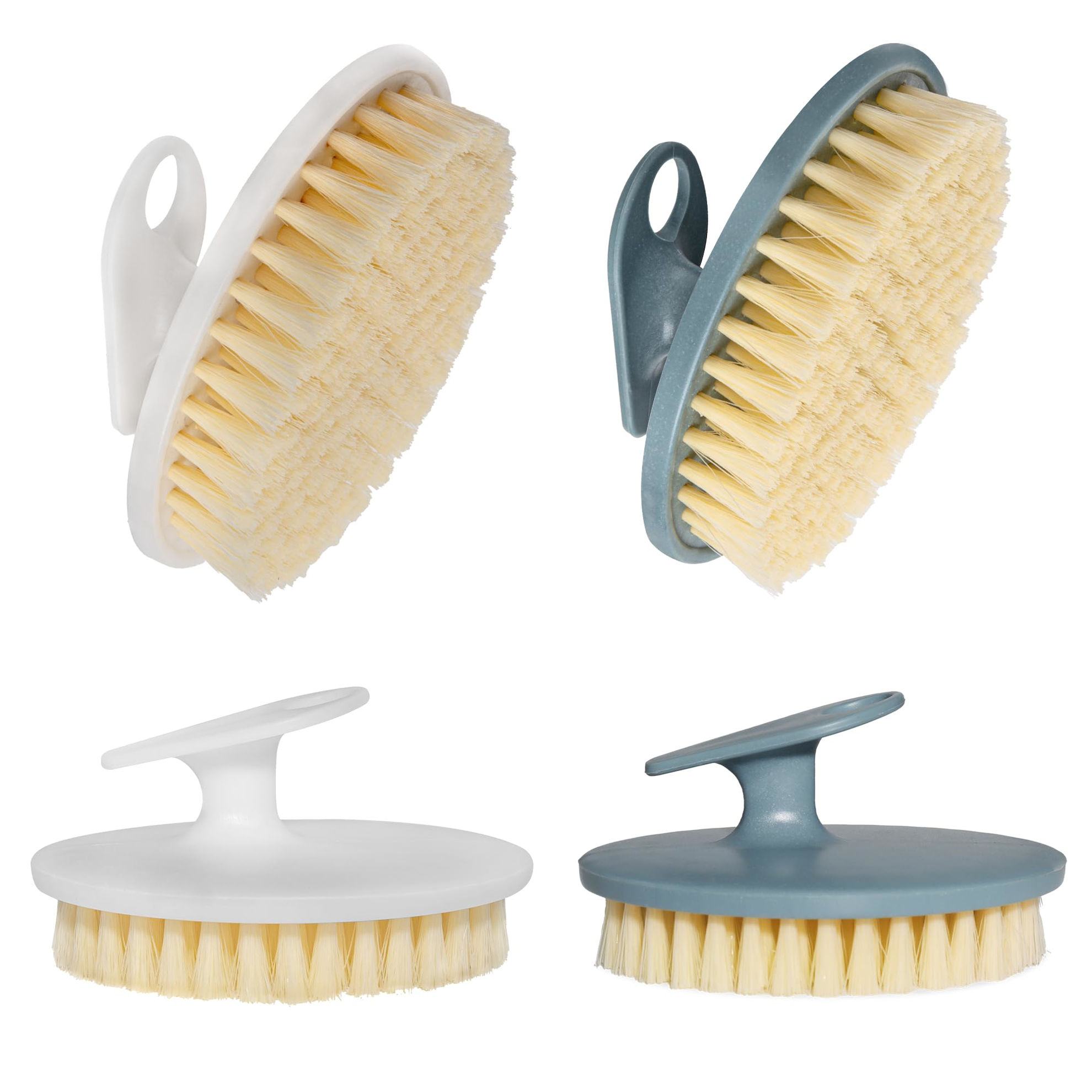 GetUSCart- INNERNEED PP Shower Brush Body Exfoliating Scrubber, for ...