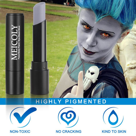 GetUSCart- MEICOLY Grey Eye Black Stick,Highly Pigmented Face Body ...