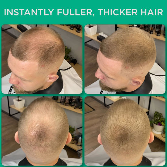 GetUSCart- THICK FIBER Hair Building Fibers for Bald Spots & Thinning ...