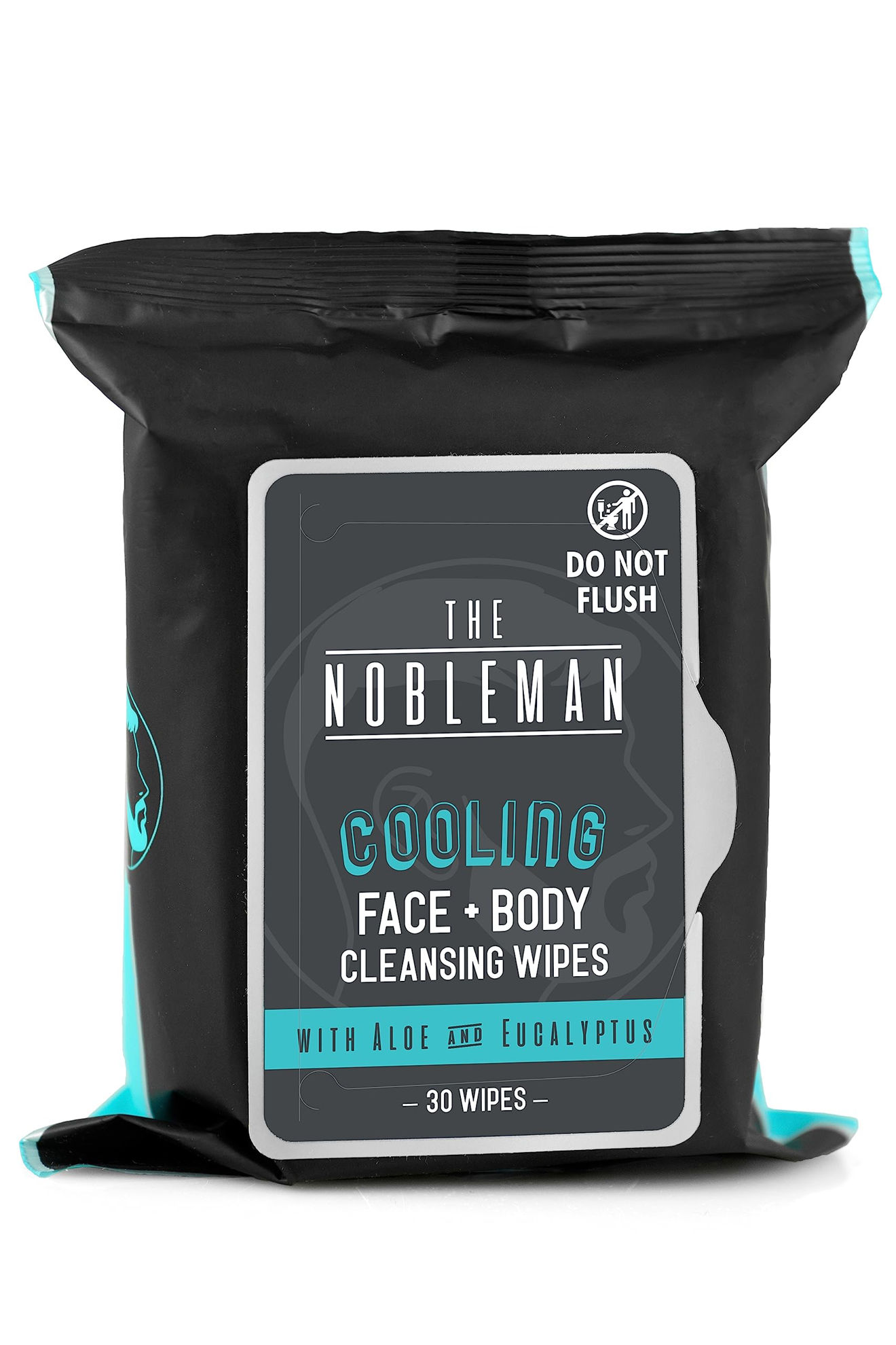 GetUSCart- The Nobleman Men's Cooling Face + Body Cleansing Wipes ...