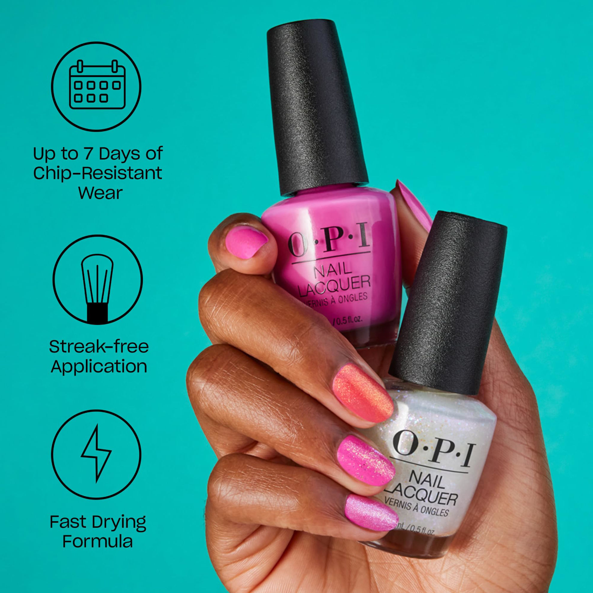 GetUSCart- OPI Nail Lacquer That's What Friends are Thor | Opaque Dark ...