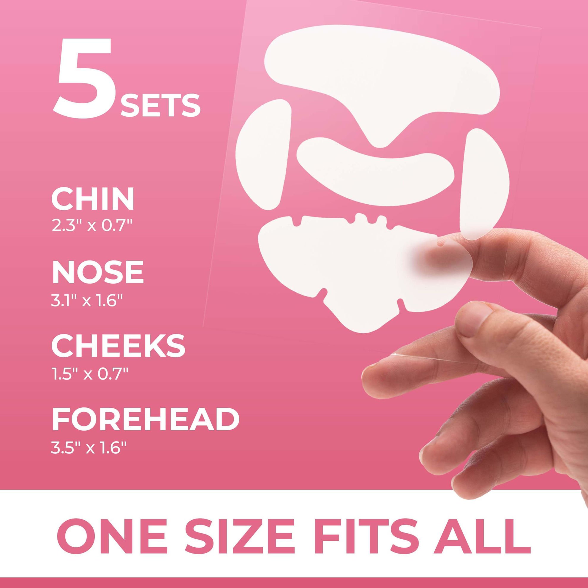 GetUSCart- PatchRx Full Face Pimple Patches (5 Sets), Reduce Pimples On ...