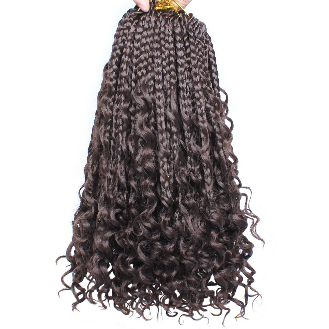 GetUSCart- Beverlee 12 Inch 8 Packs Boho Box Braids Goddess Box Braids ...