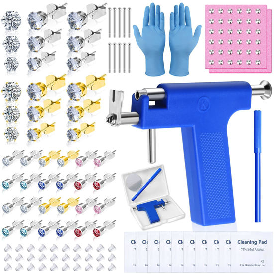 GetUSCart- Ear Piercing Gun with Piercing Tools Kit, Professional Ear ...