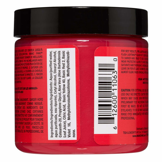 GetUSCart- MANIC PANIC Electric Watermelon Pink Hair Dye - Classic High ...