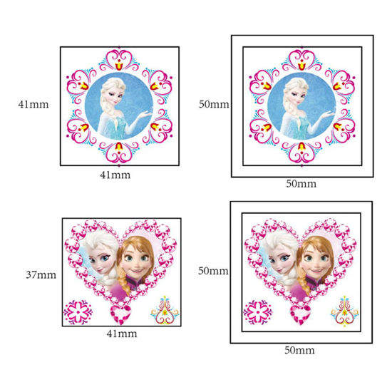 GetUSCart- 20 Sheets Frozen Temporary Tattoos for Kids, Princess Frozen ...