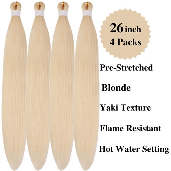 GetUSCart- Gozill Blonde Braiding Hair Pre stretched 613 Boho Braids ...