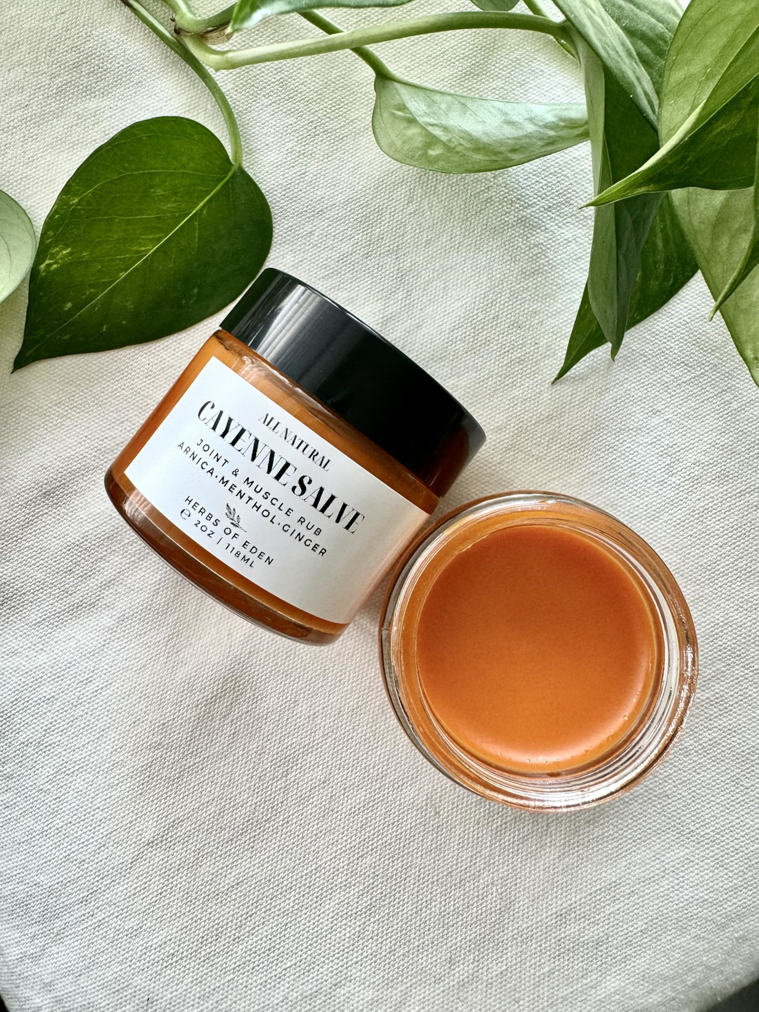 GetUSCart- Organic Cayenne Arnica Salve Rub for Muscle Joint and Nerve Neuropathy with Capsaicin ...