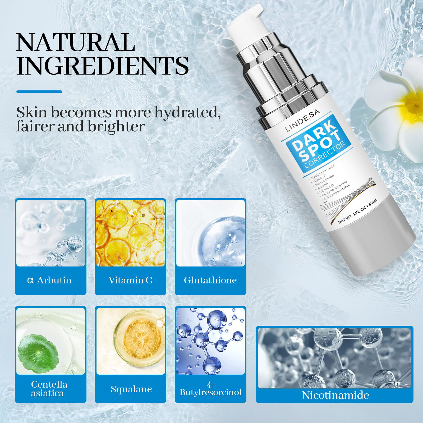 GetUSCart- Lindesa Dark Spot Remover for Face, dark spot corrector ...