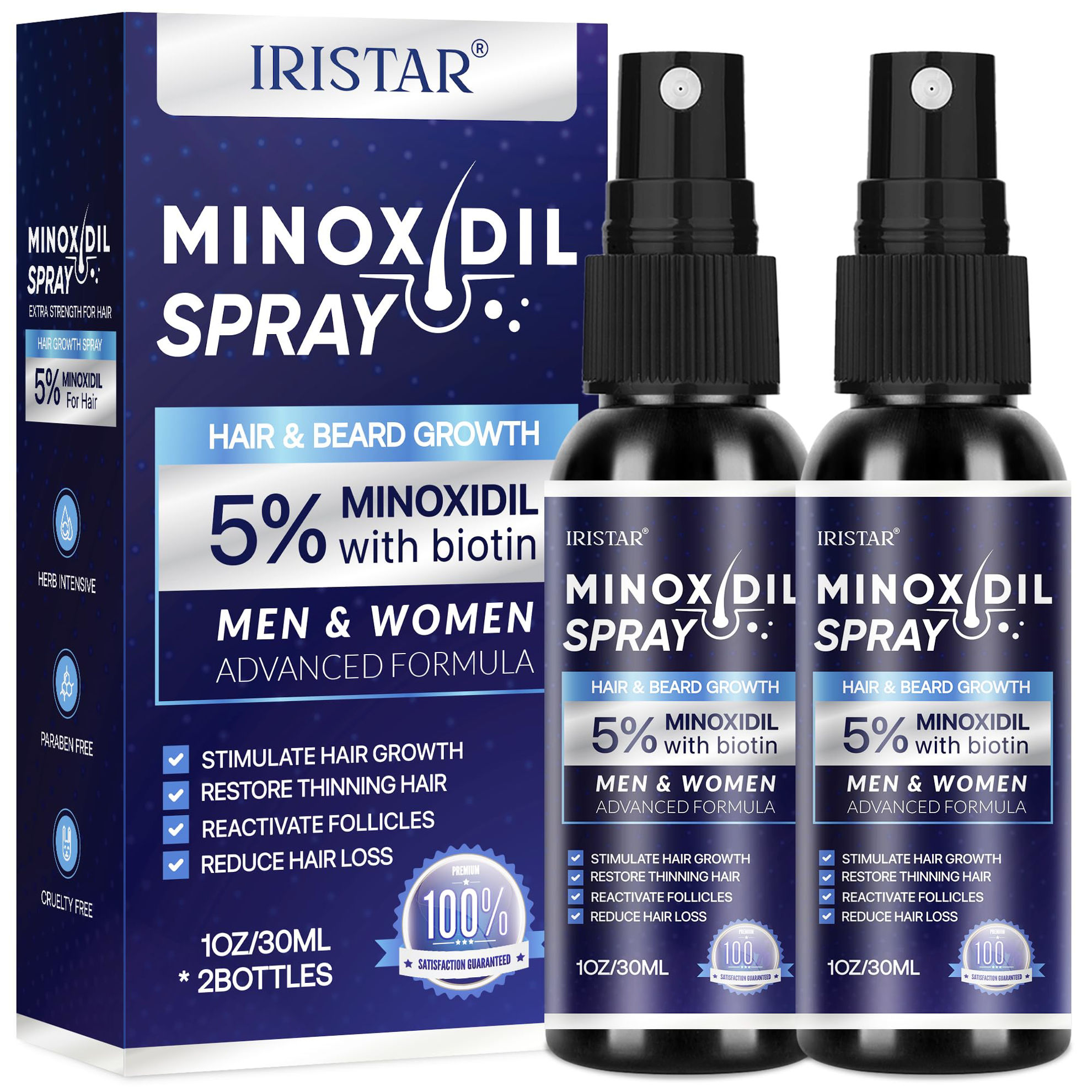 GetUSCart- 5% Minoxidil for Men Hair, Minoxidil for Women Hair Growth ...