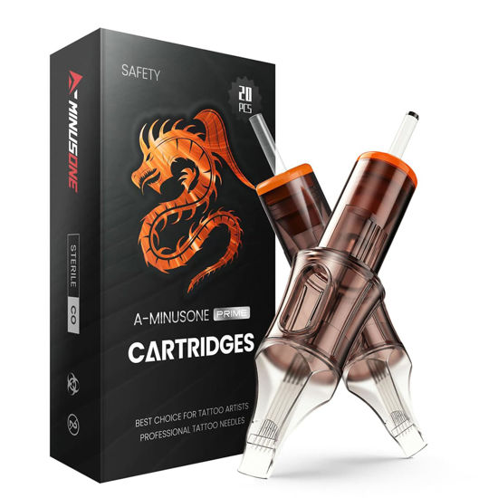 GetUSCart- A-minusone 20 Pcs 1207M1 Standard Disposable Tattoo Needle ...