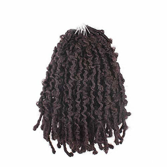 GetUSCart- Niseyo 6 Packs Butterfly Locs Crochet Hair 12 Inch Pre ...