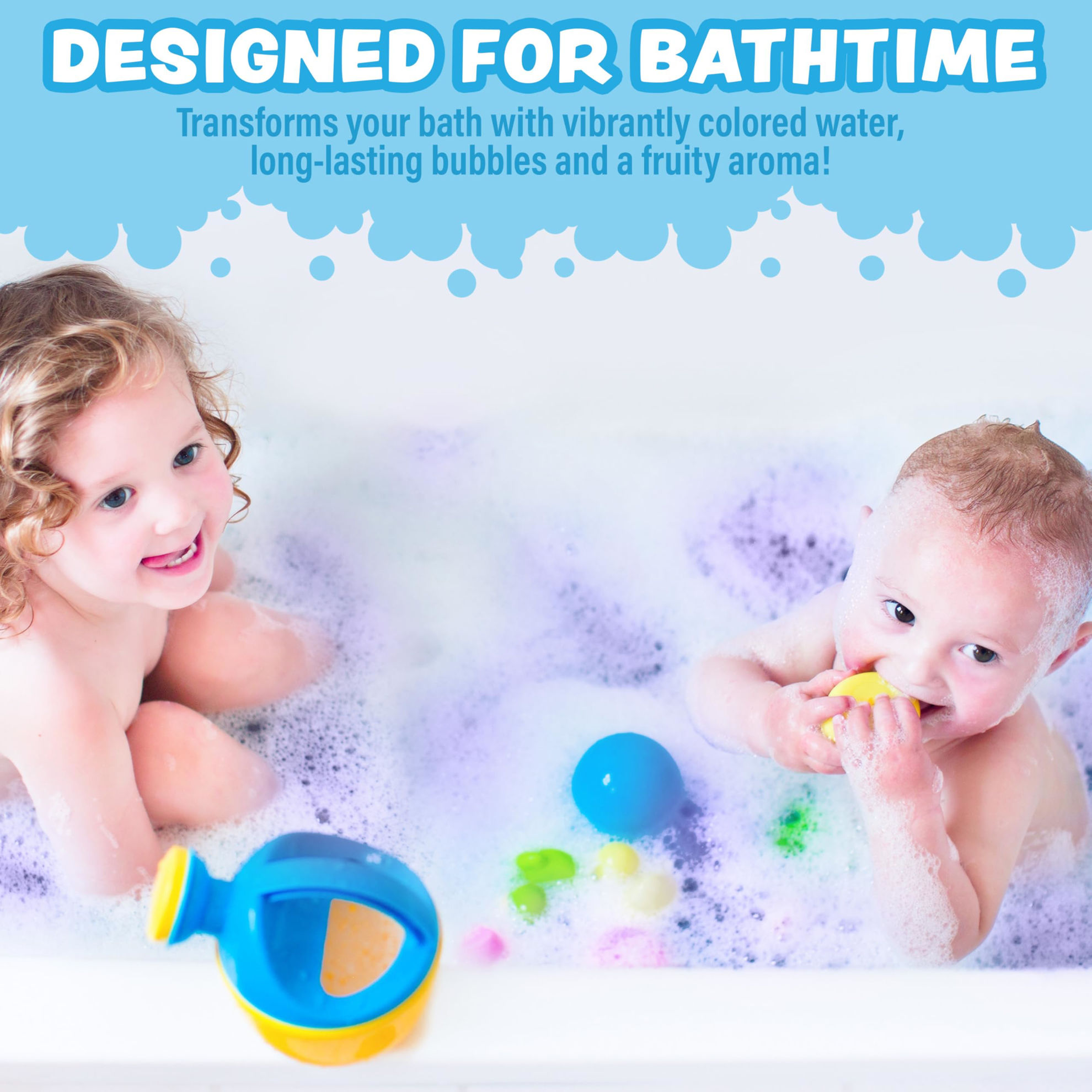 GetUSCart- Tub Works® Magical Kids Bubble Bath, Variety 12 Pack ...