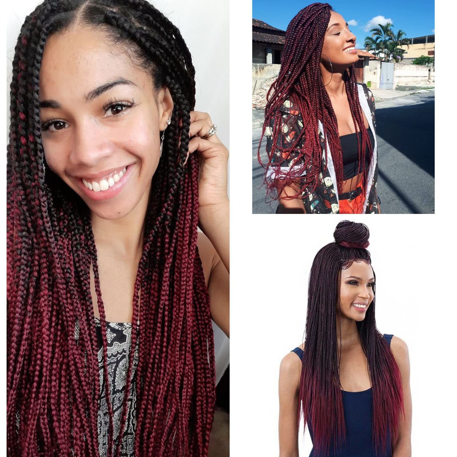GetUSCart- RUN SHUI Braiding Hair,Yaki Texture Braiding Hair Pre ...