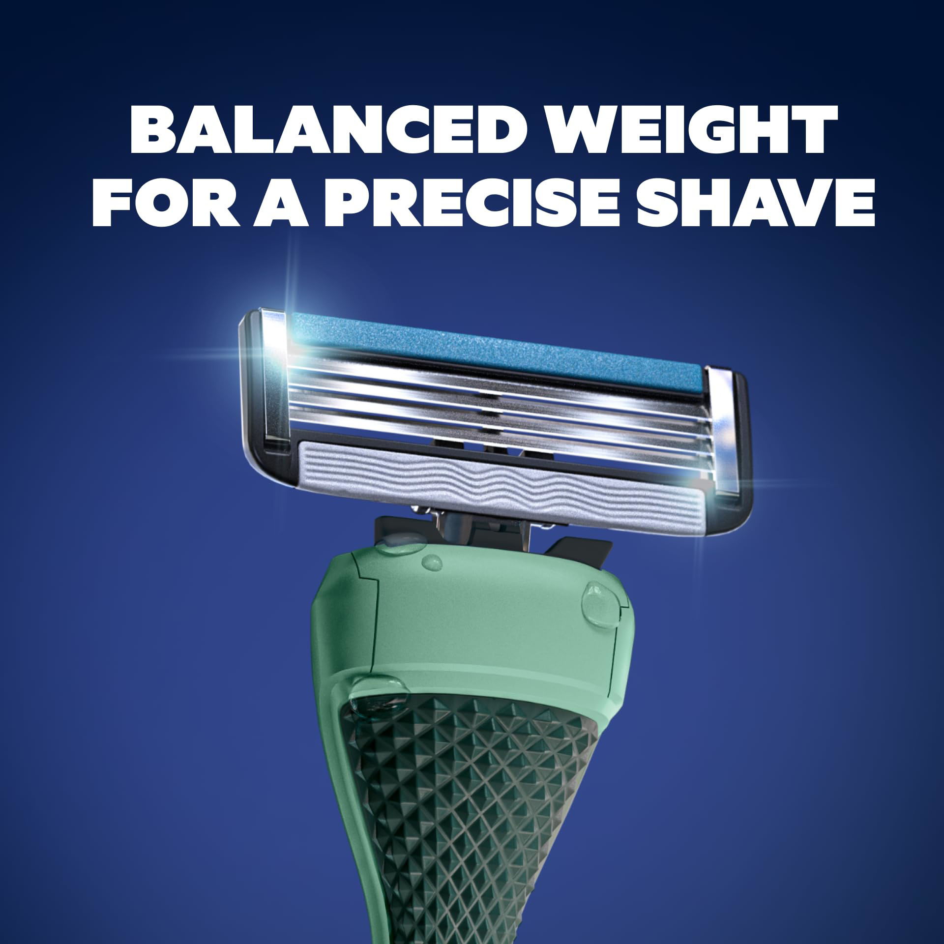 GetUSCart- Dollar Shave Club | Razor Handle (2 Pack) Green ...