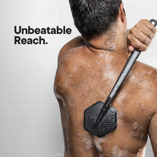 GetUSCart- Tooletries - Silicone Back Scrubber with Hook - Exfoliating ...
