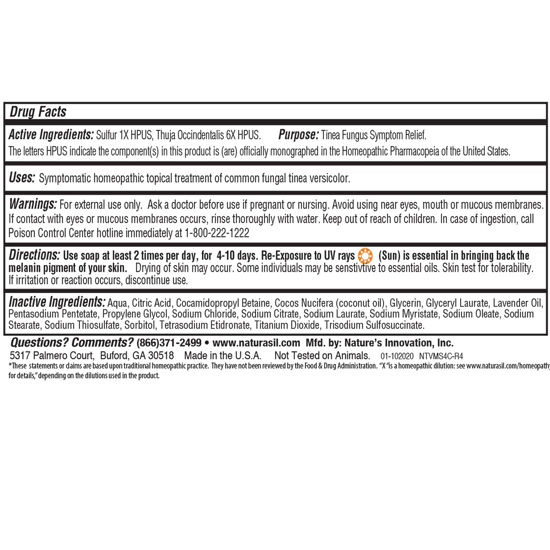 GetUSCart- Naturasil Tinea Versicolor Treatment +2 Bars | Max-Strength ...