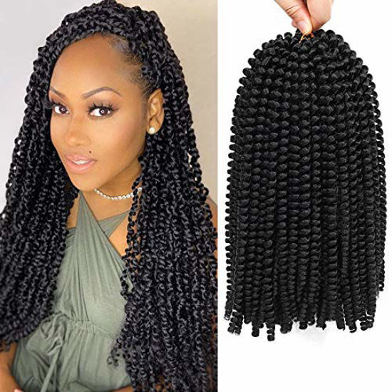 GetUSCart- 12 inch Spring Twist Crochet Braids Bomb Twist Crochet Hair ...