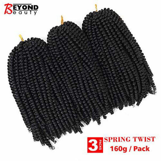 GetUSCart- 12 inch Spring Twist Crochet Braids Bomb Twist Crochet Hair ...