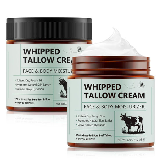 GetUSCart- Liefiet Beef Tallow for Skin, Tallow and Honey Balm 4.2oz ...