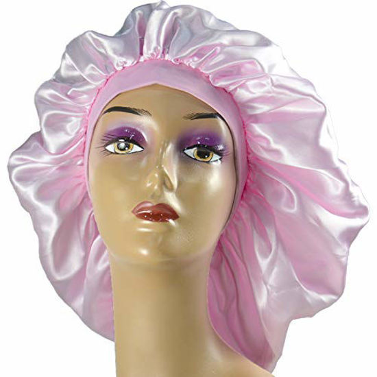 GetUSCart- SOYOMASS Extra Large Satin Bonnet for Women, Silk Like Jumbo ...