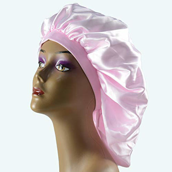 GetUSCart- SOYOMASS Extra Large Satin Bonnet for Women, Silk Like Jumbo ...