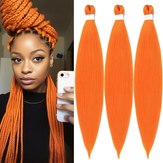 GetUSCart- Braiding Hair Pre Stretched for Women Hair Extensions Box ...