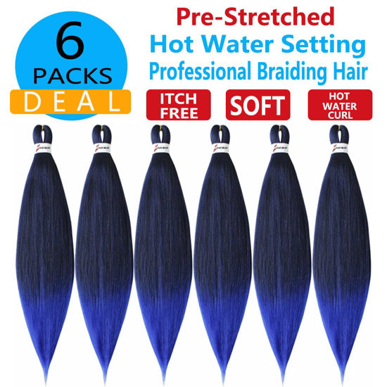 GetUSCart- Xiaofeng Braiding Hair Extensions for Women 6 Packs 100g ...