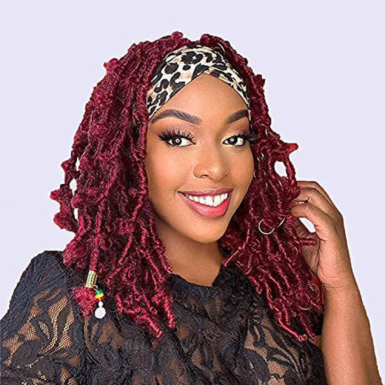 GetUSCart- 6 Packs Butterfly Locs Crochet Hair 12 Inch Pre-looped Bob ...