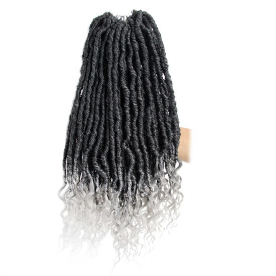 GetUSCart- BOHOBABE 14 Inch New Faux Locs With Curly End 6 Packs Soft ...