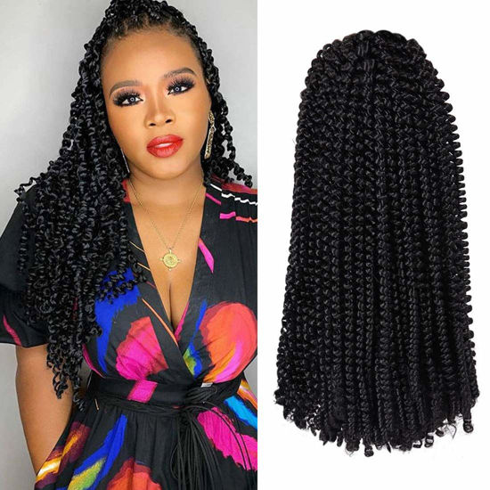 GetUSCart- 2 Pack Spring Twist Braiding Hair 12 Inch Spring Twist Hair ...