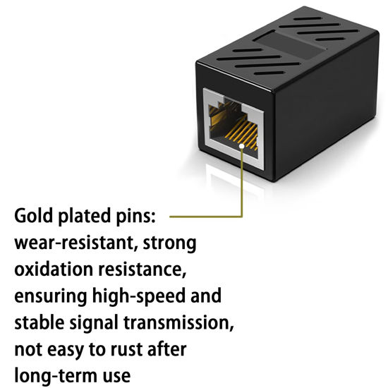 GetUSCart- Telephone Line RJ45 to RJ11 Adapter, Telephone Jack to ...