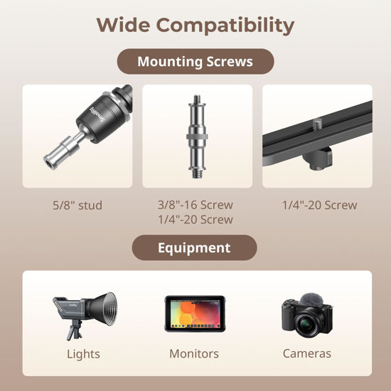 GetUSCart- SMALLRIG Friction Magic Arm Camera Mount with Super Clamp ...