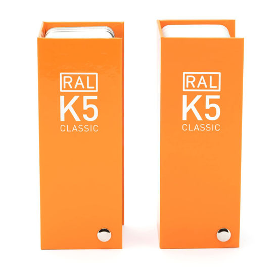 GetUSCart- RAL K5 Color Chart, 1 x Gloss, 1 x Semi-Matte, Full Page ...