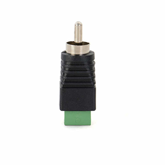 GetUSCart- AILTECK Phono RCA Male Plug to AV Screw Terminal Audio Video ...
