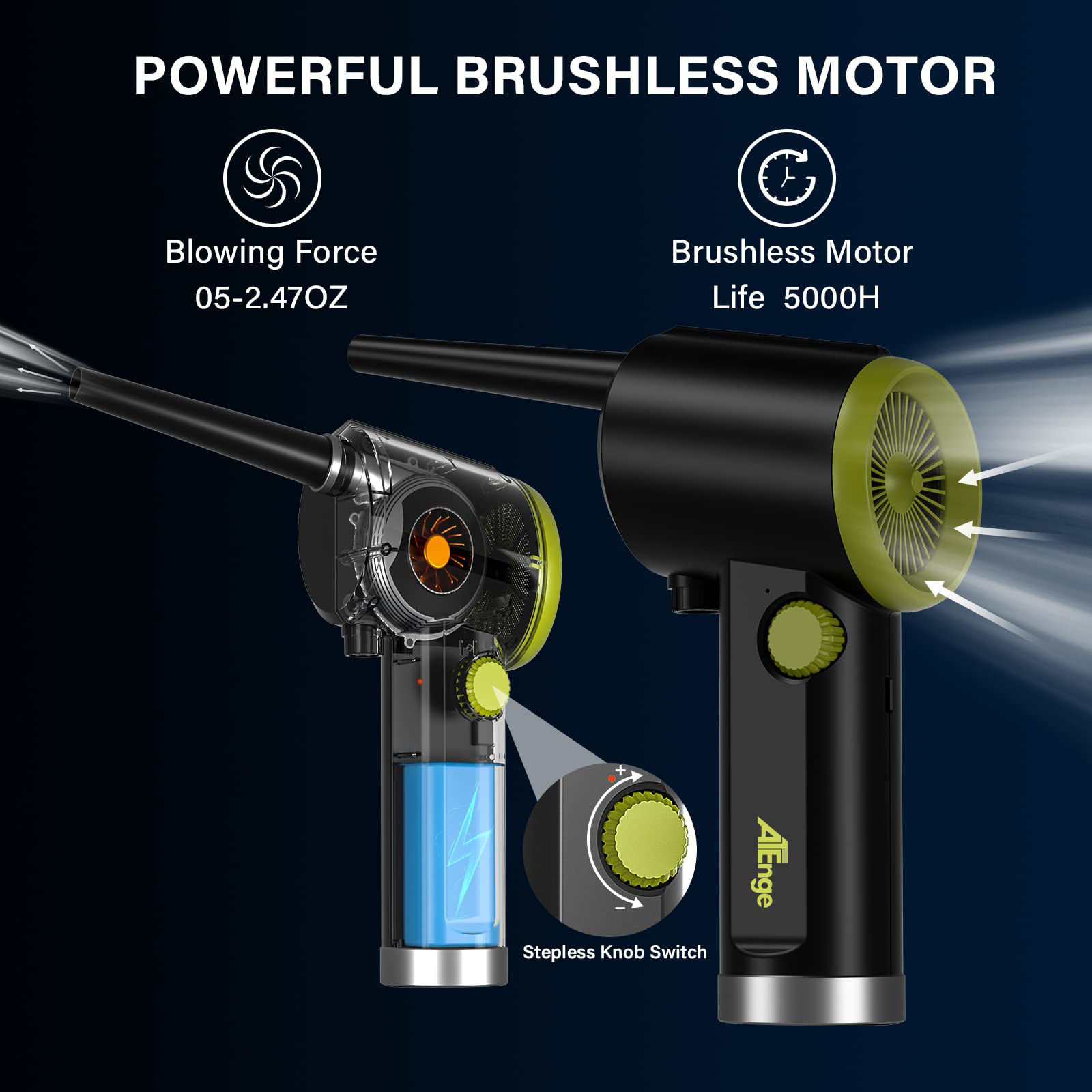 GetUSCart- Compressed Air Duster, Electric Air Duster, Handheld ...
