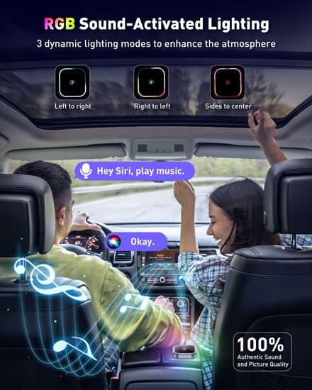GetUSCart- FAHREN 2025 Full Upgraded Wireless Carplay Adapter for ...