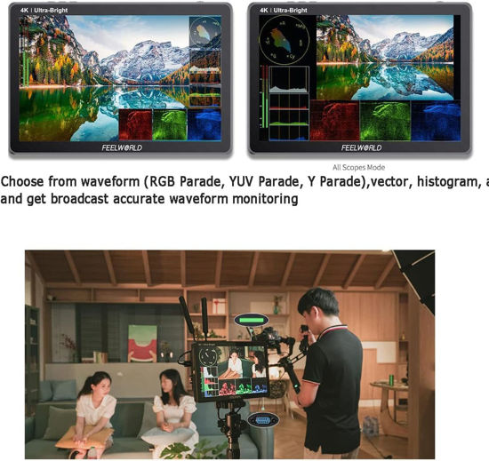 GetUSCart- FEELWORLD LUT11 10.1Inch Ultra Brightness 2000nit Touch ...