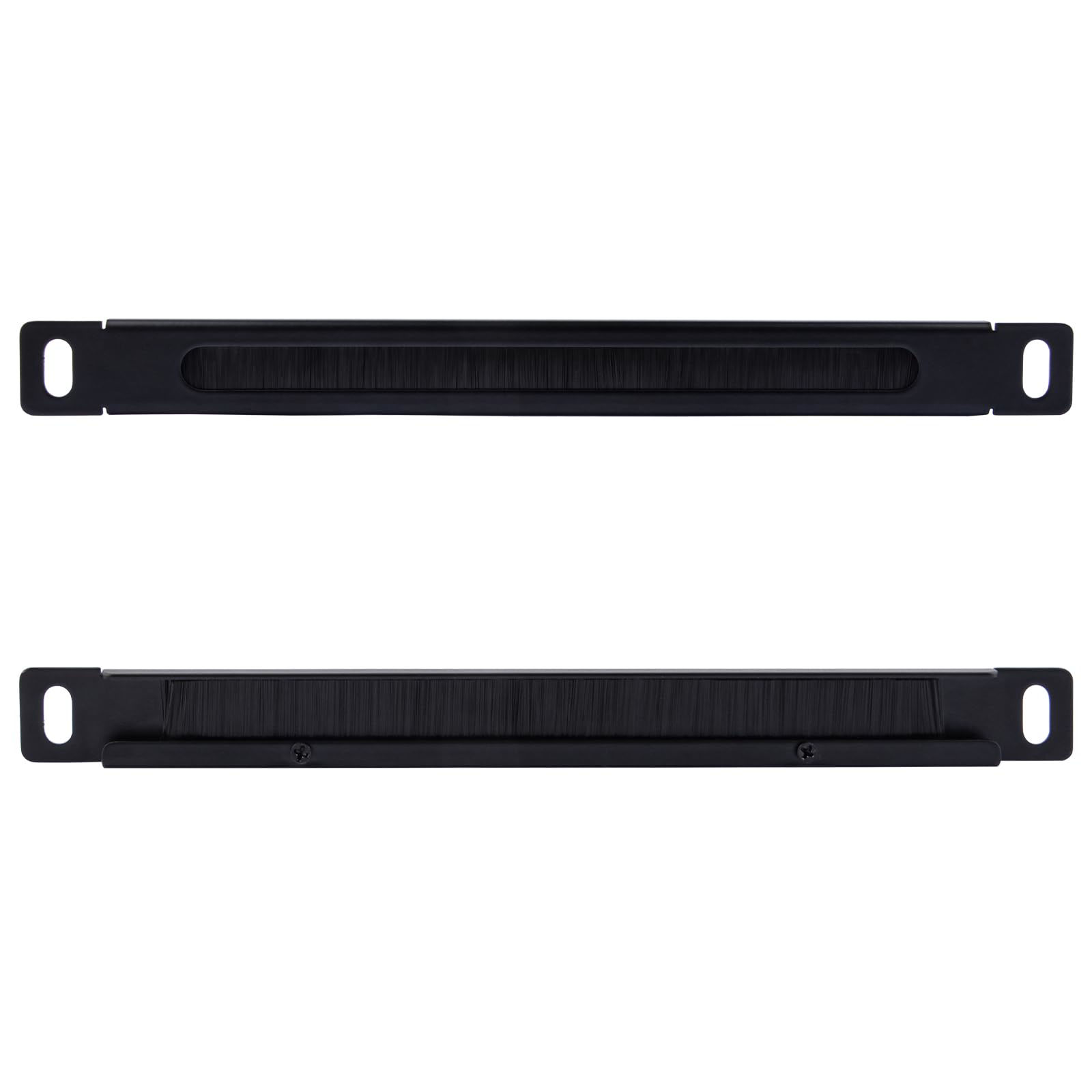 GetUSCart- GeeekPi 0.5U Brush Cable Manager Rack Mount Cable Management ...