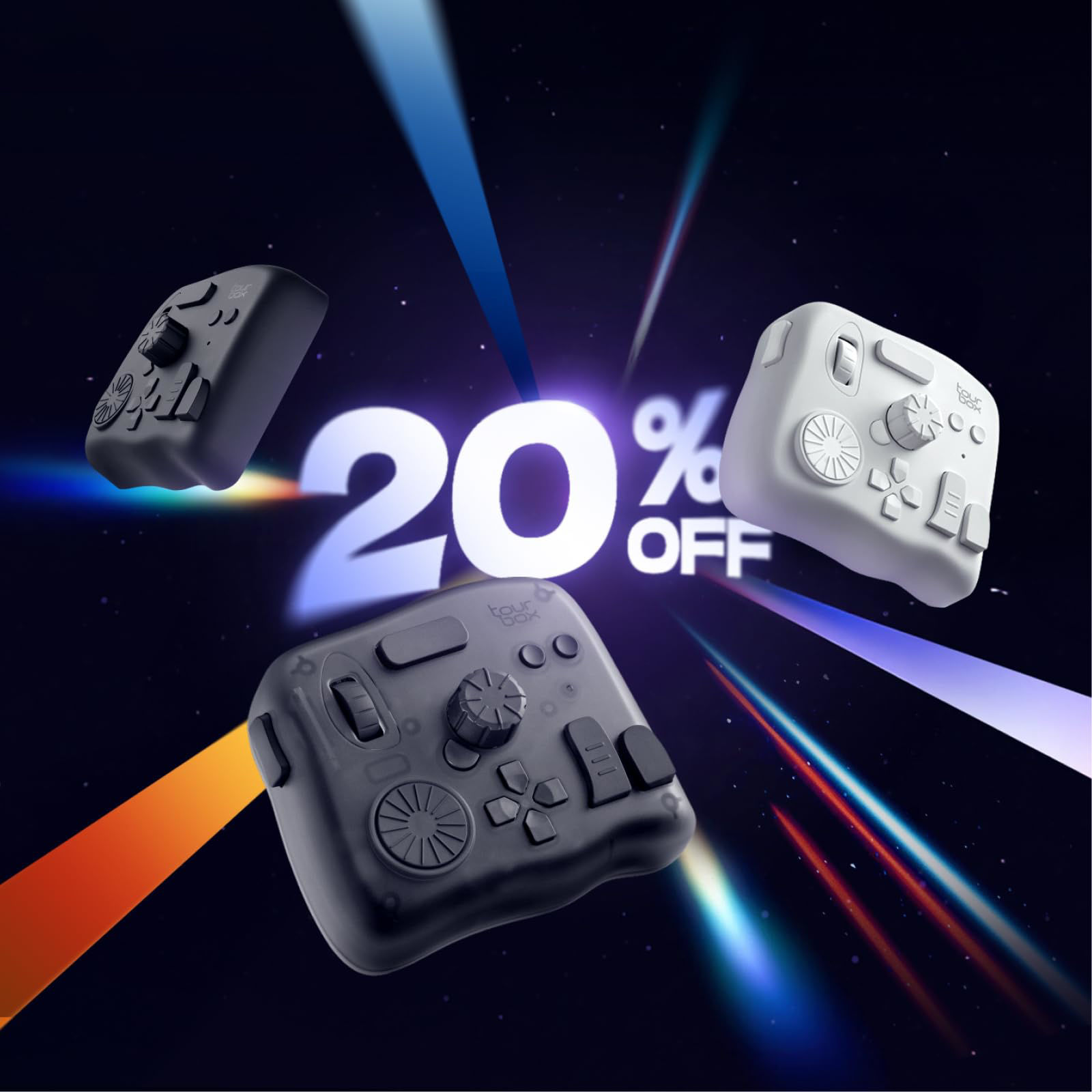 GetUSCart- TourBox Lite, Video Editing Controller Macro Pad, Drawing ...