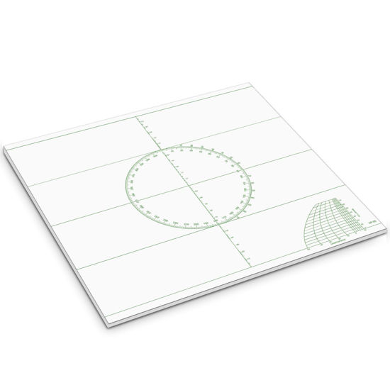 GetUSCart- Gilprop 50 Pcs Marine Navigation Universal Plotting Sheet 14 ...